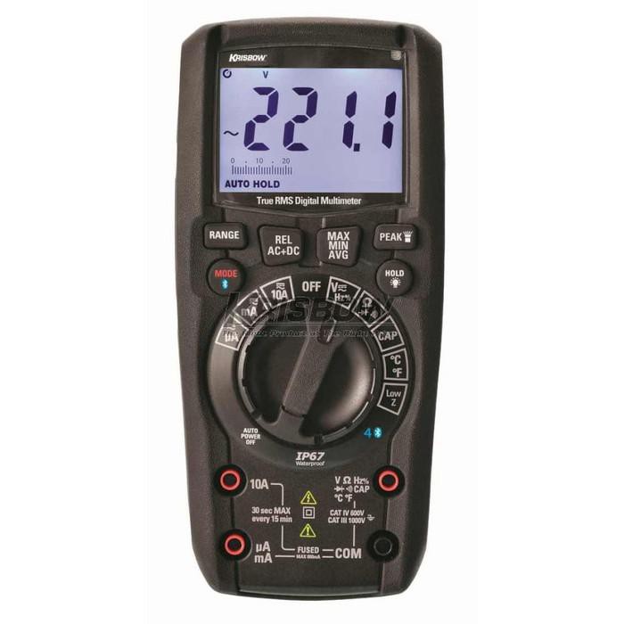 Jual Digital Multimeter Heavy Duty Pro Krisbow 10106731 tools n parts ...