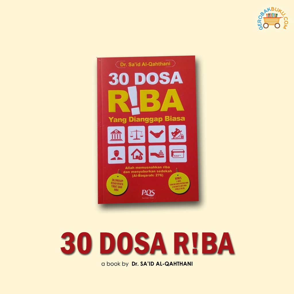 Jual Buku 30 Dosa Riba Yang Dianggap Biasa Plus Kisah Nyata | Shopee ...