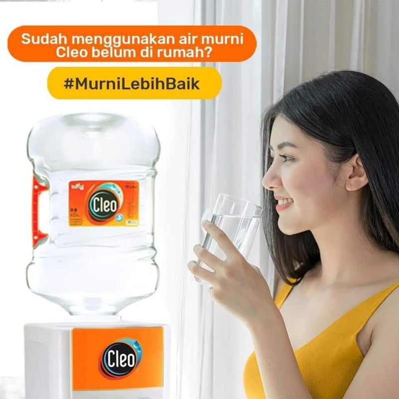 Jual Cleo mineral water/Air ber oksigen/pure water/Air sehat/Air murni ...