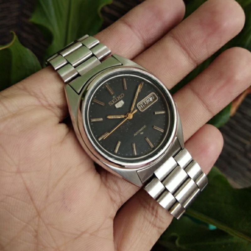 Jual Jam tangan Seiko 5 ref 7009-3040 Automatic Original | Shopee Indonesia