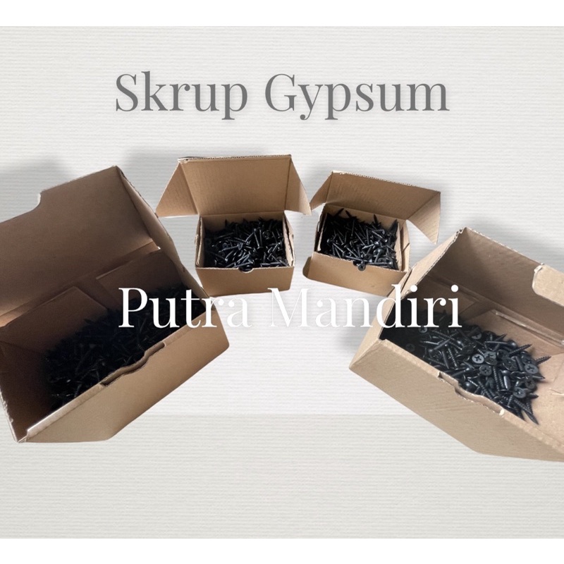 Jual skrup gypsum 1 inch | Shopee Indonesia