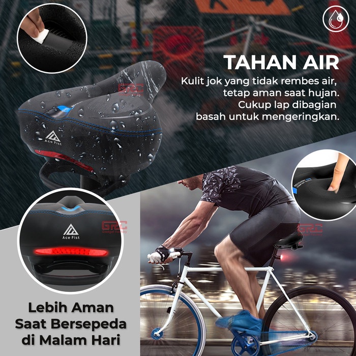 Jual Ht0H Sadel Sepeda Super Empuk Kursi Jok Mtb Gunung Lipat Saddle ...