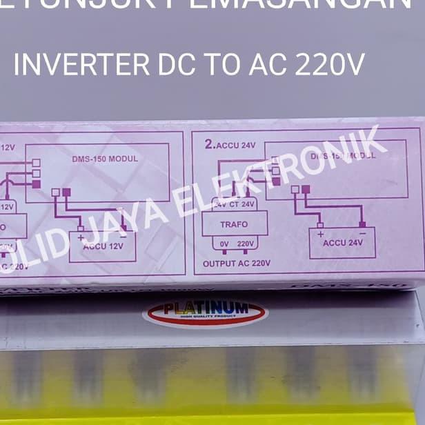 Jual KIT INVERTER DC TO AC 220V 1000W DMS150 DMS-150 DMS 150 DC KE AC ...
