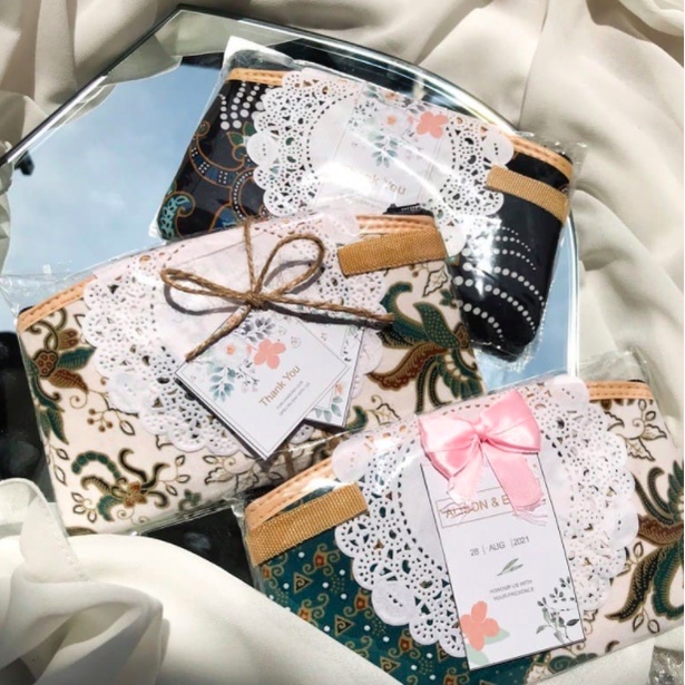 Jual Souvenir Pouch Kain Batik | Shopee Indonesia