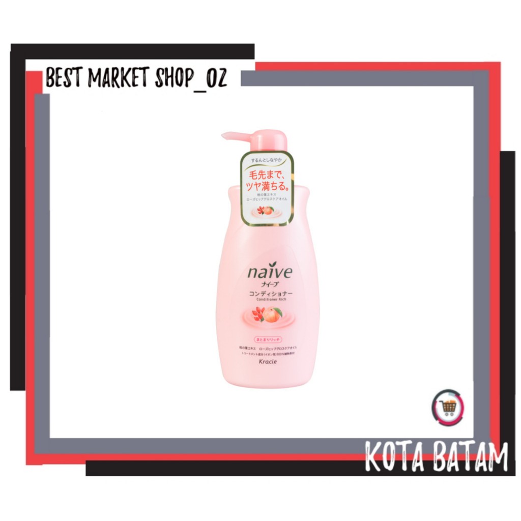 Jual Kracie Naive Shampoo dan Conditioner Rich | Shopee Indonesia