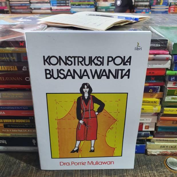 Jual Kontruksi pola busana by Dra Porrie Mulyawan (ART. 5150) | Shopee ...