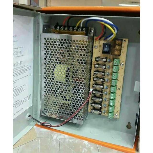 Jual POWER SUPPLY BOX 12V 10A BISA BUAT 8 UNIT CAMERA | Shopee Indonesia
