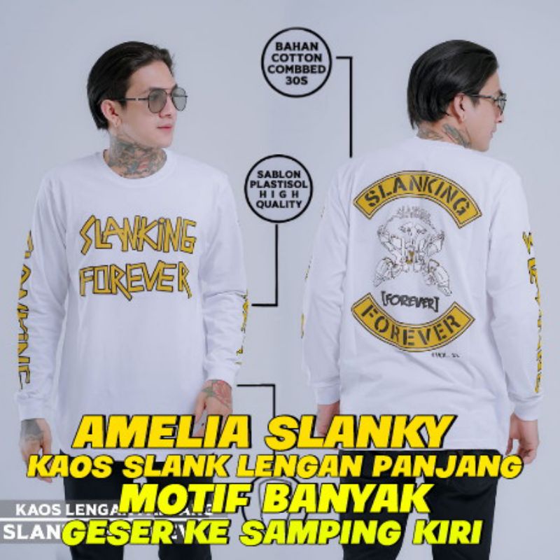Jual KAOS SLANK LENGAN PANJANG - BAJU SLANK - KAOS SLANK DISTRO - 100% ...