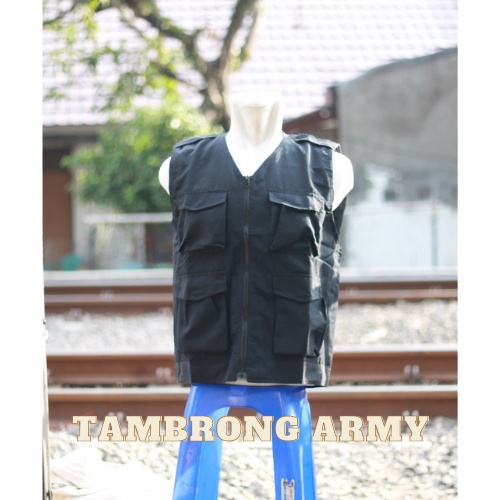 Jual Rompi Cargo Rompi Mancing Rompi caesar model 4 kantong | Shopee ...