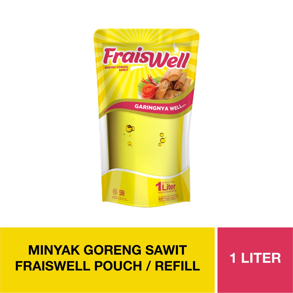 Jual Minyak Goreng 1 Liter Fraiswell | Shopee Indonesia