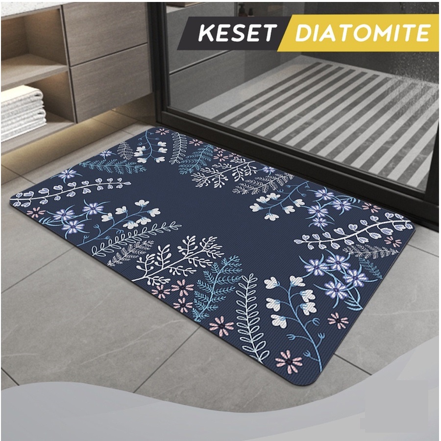 Jual Keset Kaki Nyerap Air Viral Tiktok Diatomite Anti Slip Keset Batu ...