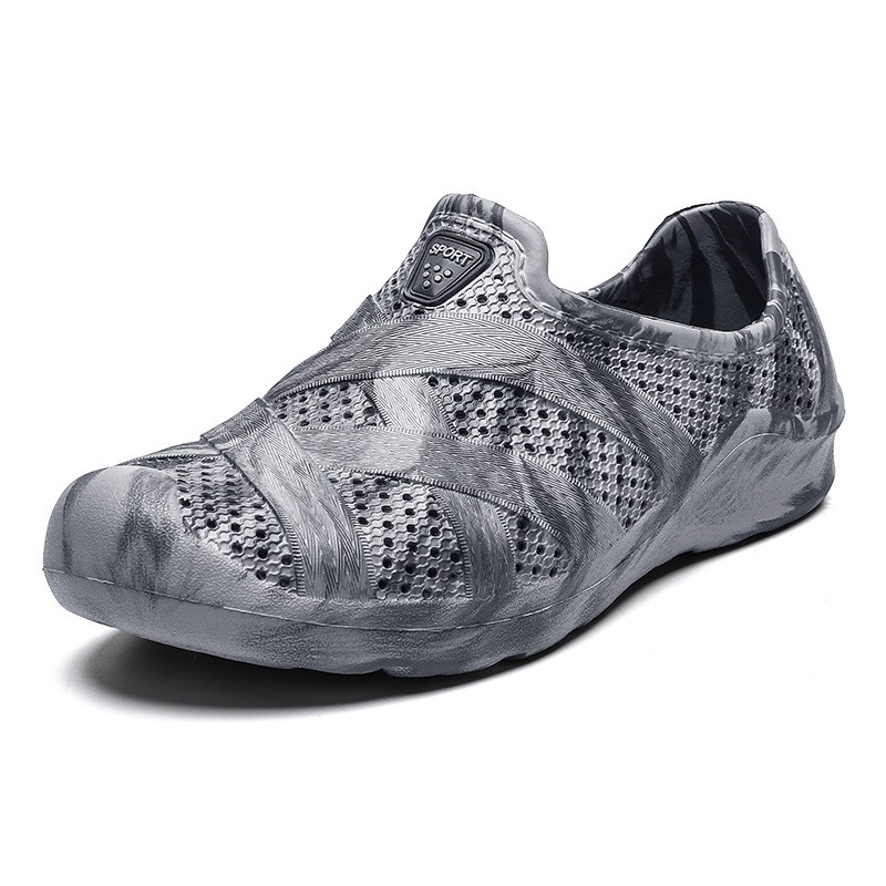 Jual Highland Sepatu Slip on Pria Kasual Sandal Slop Sepatu Karet ...