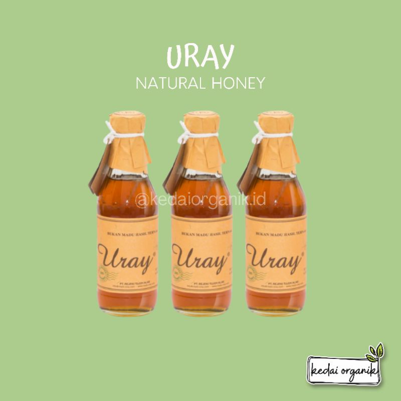 Jual Madu Uray Kecil 450gr Original / Madu Hutan Asli Uray 450gr ...