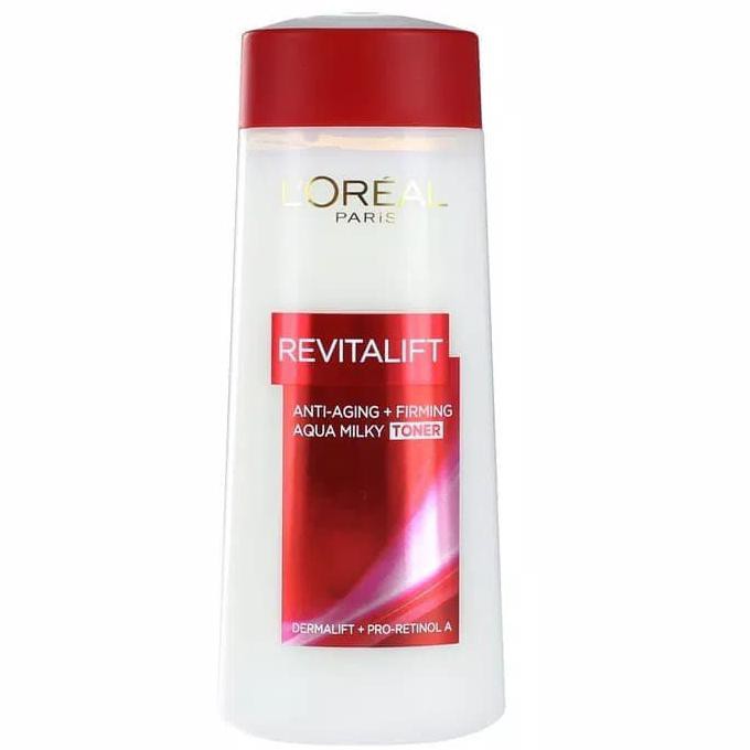 Jual LOREAL REVITALIFT ANTI AGING FIRMING AQUA MILKY TONER 200ml ...