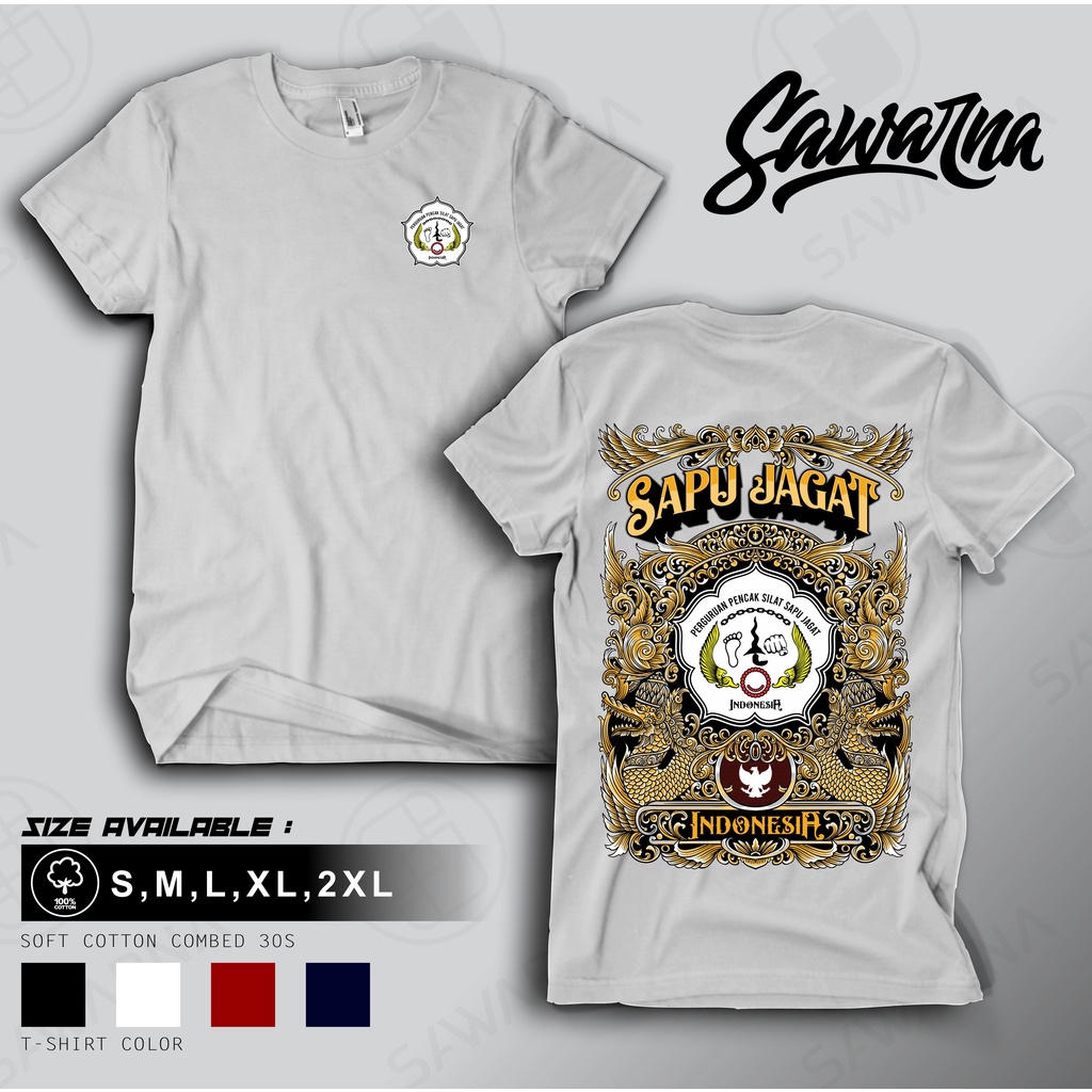 Jual T SHIRT PENCAK SILAT/ SAPU JAGAD - SAPUJAGAD T Shirt pria | Kaos ...