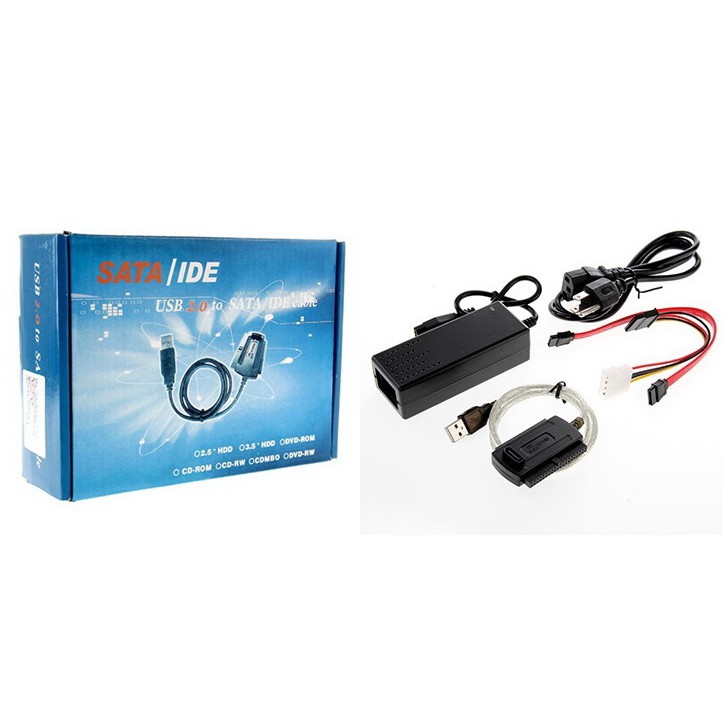 Jual Usb 2.0 To IDE + SATA Adapter | R-DRIVER III | USB to IDE Sata ...