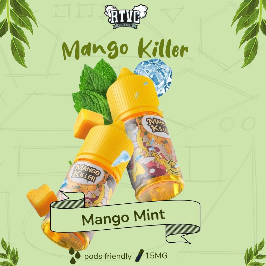 Jual MANGO KILLER Pods Friendly 30ml 15mg by Mag Juice Liquid Saltnic ...