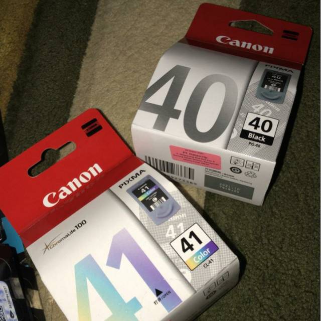 Jual Tinta Cartridge canon 41CL dan 40PG Original | Shopee Indonesia