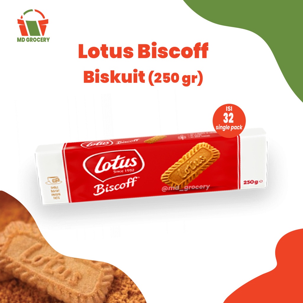 Jual LOTUS BISCOFF BISCUIT KARAMEL - 250gr | 156gr Single Pack | 312gr ...
