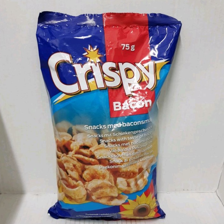 Jual crispy bacon snack med baconsmag 75g | Shopee Indonesia