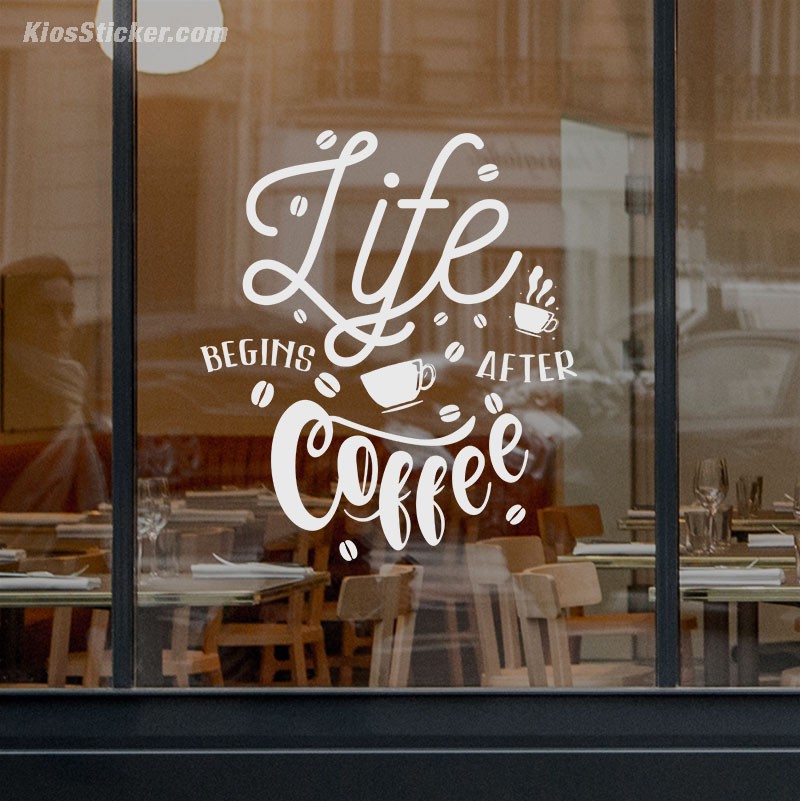 Jual Cutting Stiker Kaca Kafe QC-12 Sticker Cafe Dinding Kaca Wall ...