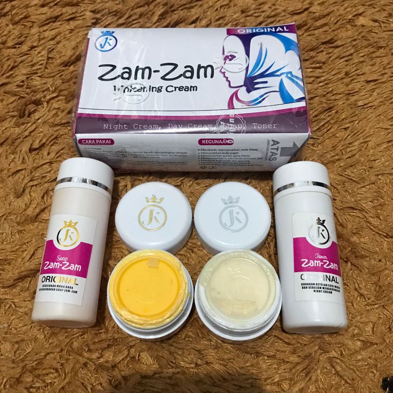 Jual ZAM2JK Cream Zam Zam Hijab 2022 Cream Zam Zam Original | Shopee ...
