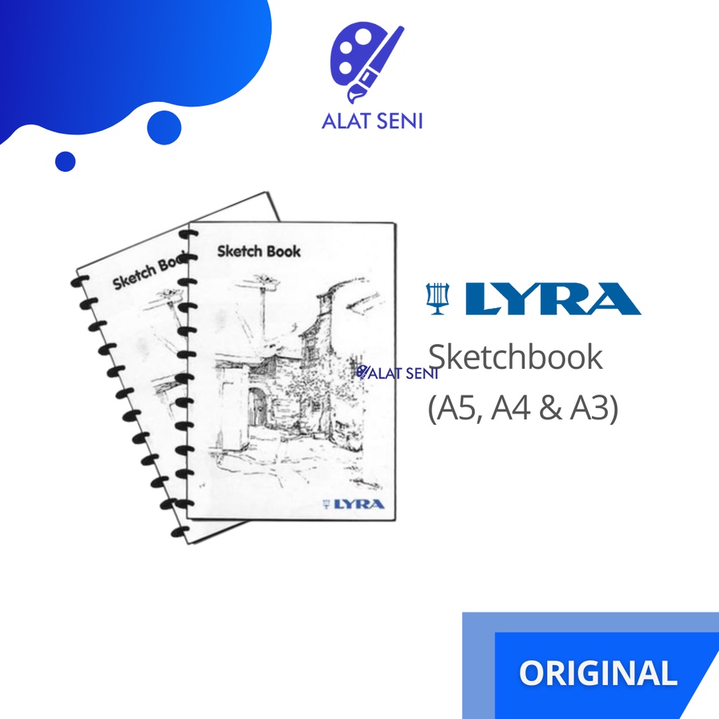 Jual LYRA Sketch Book A5 - A4 - A3 / LYRA Sketch Book Refill ...