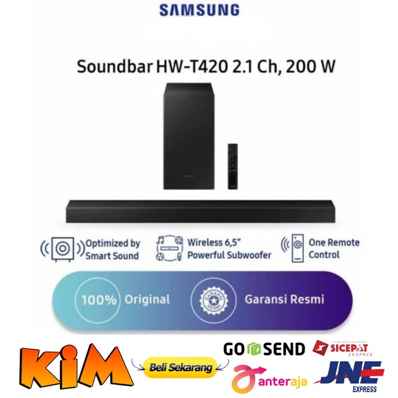 Jual Samsung Soundbar HW-T420 / HWT420 2.1Ch 150W Bluetooth Dolby ...
