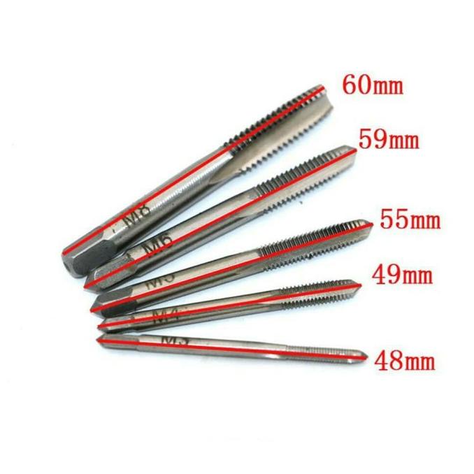 Jual Hand Tap Set M3-M8 Plus Gagang - Handtap Membuat Drat | Shopee Indonesia