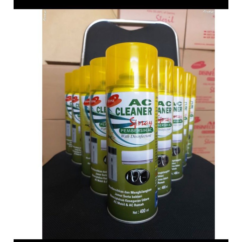 Jual AC Cleaner Spray Mobil Rumah Foam Pembersih Disinfectant Zone ...