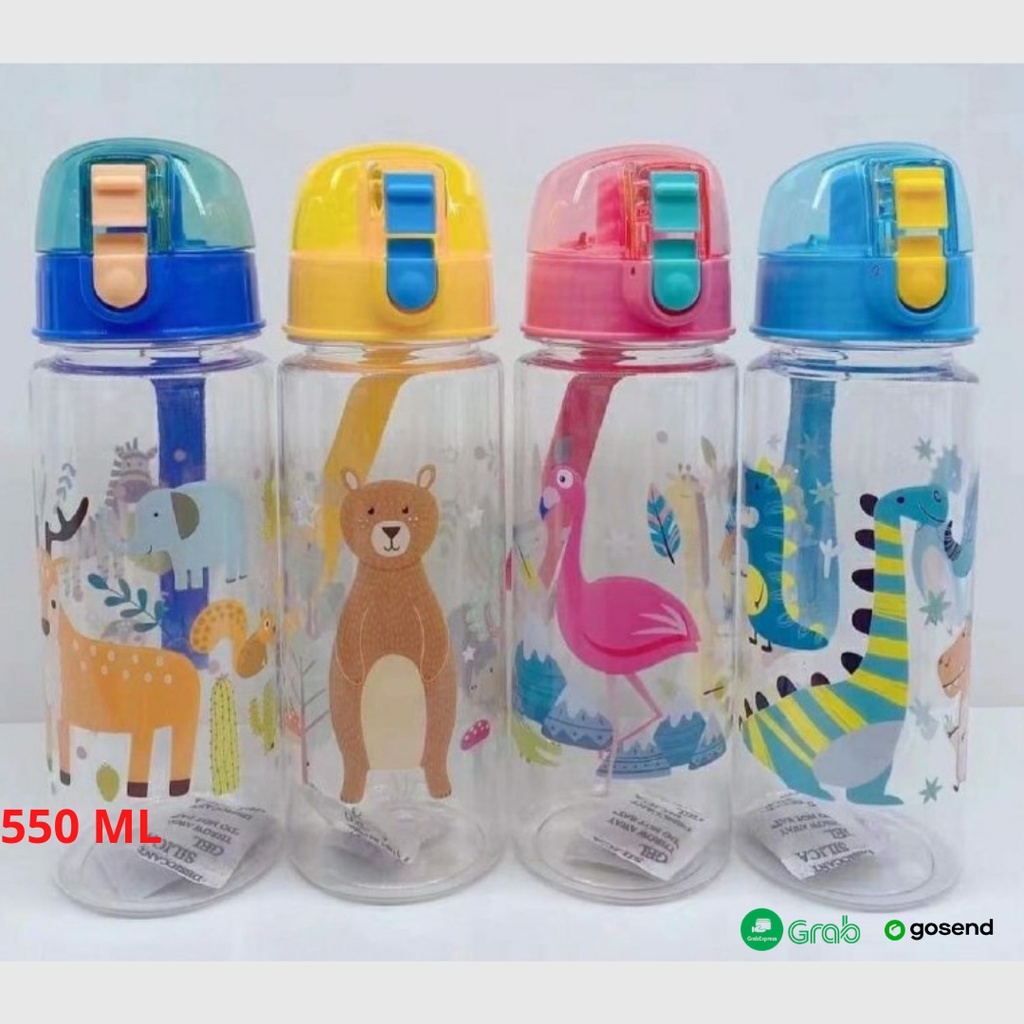Jual Botol minum anak lucu motif karakter (550ML) | Shopee Indonesia