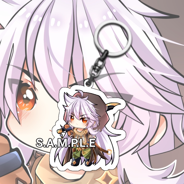 Jual Gantungan Kunci Anime Game Genshin Impact Razor - Keychain Genshin ...