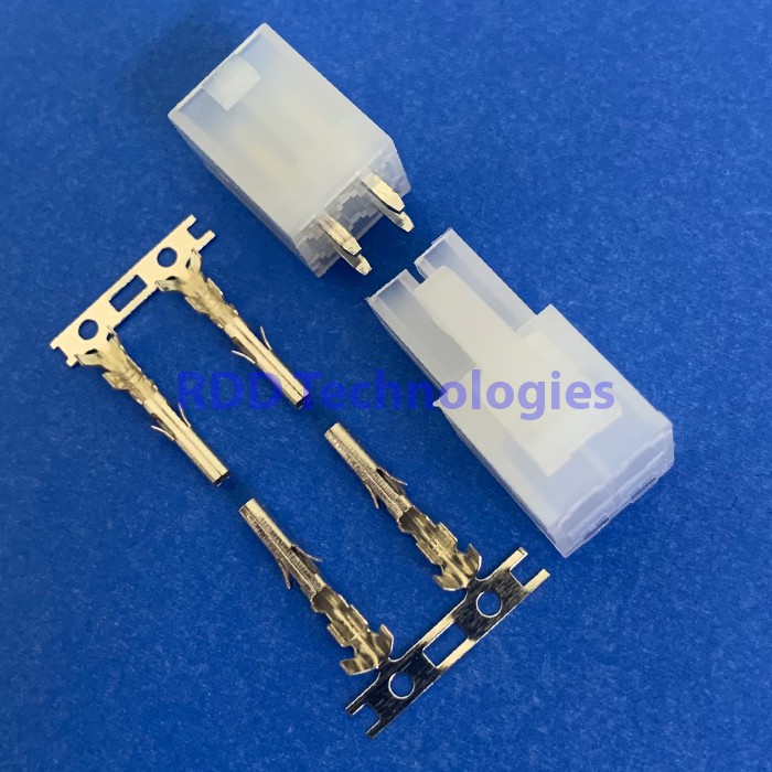 Jual Satu Set Connector Molex 5557 2x2 Pin Lurus | Shopee Indonesia