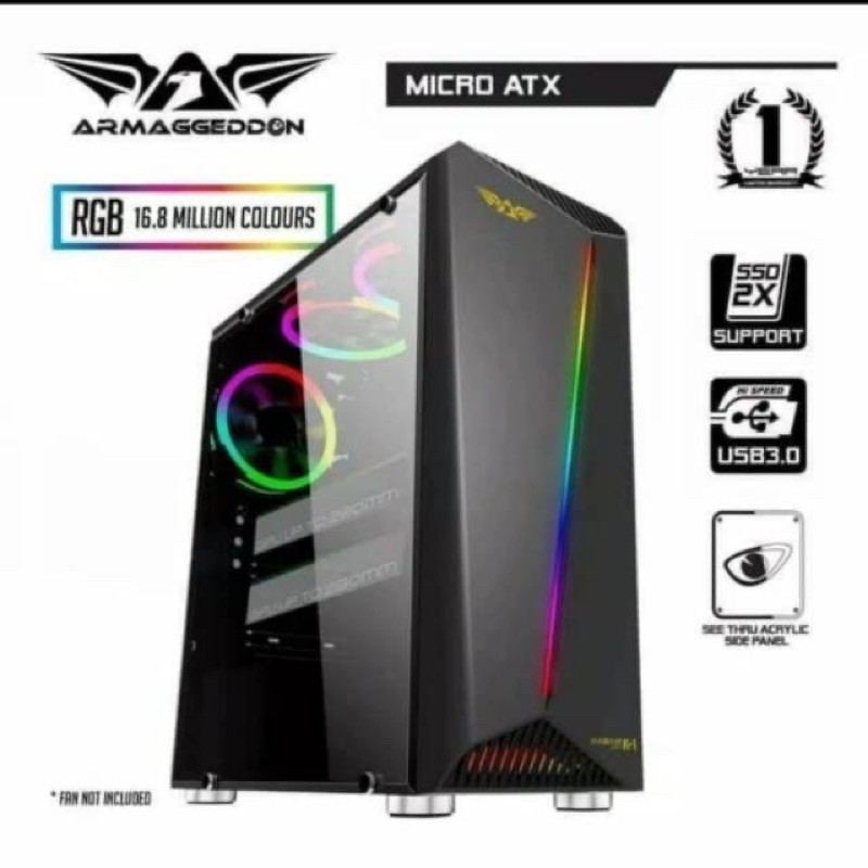 Jual case armageddon kagami k1 white | Shopee Indonesia