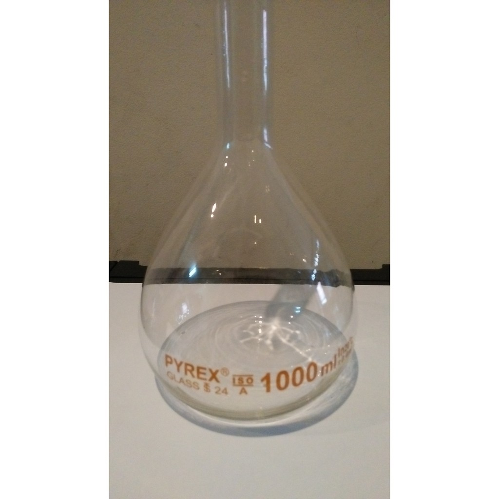 Jual Labu Ukur / Volumetric Flask 1000 ml / 1 liter - RRC Grade B | Shopee Indonesia
