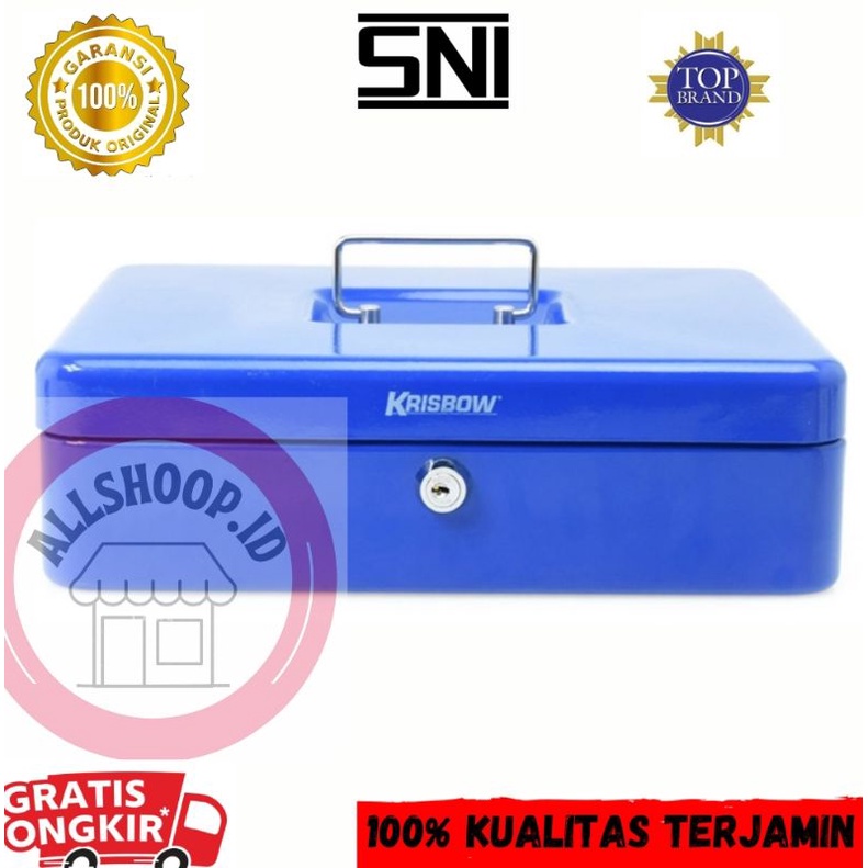 Jual Krisbow Cash Box Penyimpan Uang | Shopee Indonesia