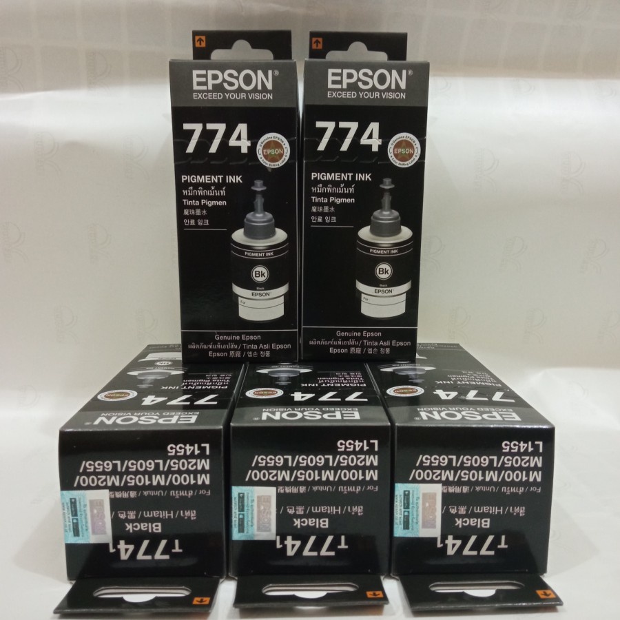 Jual Tinta Epson 774 Black Original | Shopee Indonesia