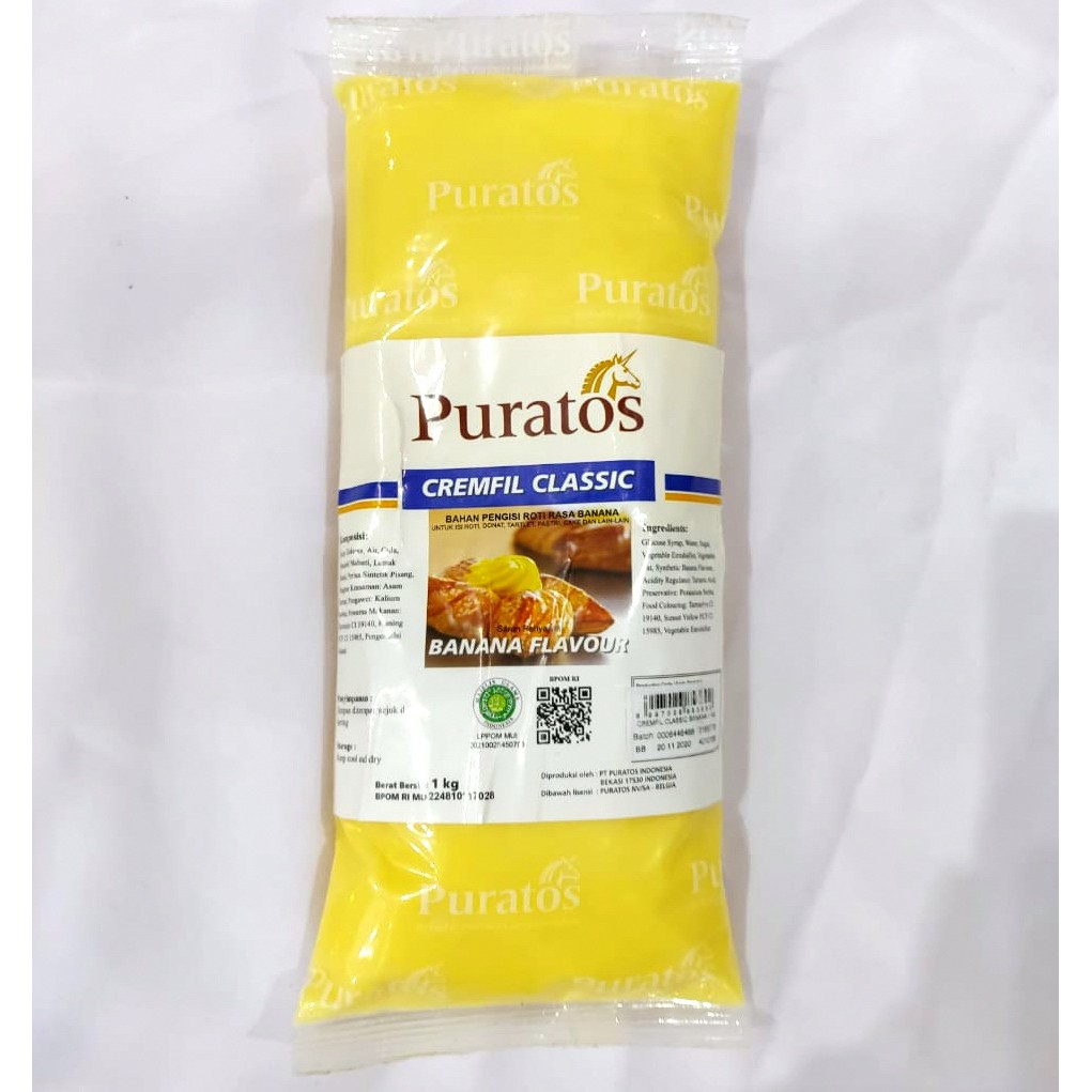 Jual Puratos Cremfil Classic 1kg – Cream Filling – Vla 1 Kg | Shopee ...