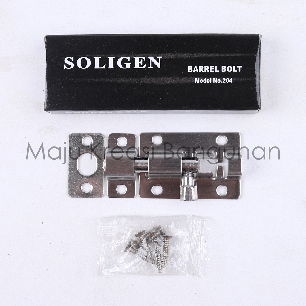 Jual Grendel Soligen 2 Inch Stainless Steel Selot Pintu Slot Jendela ...