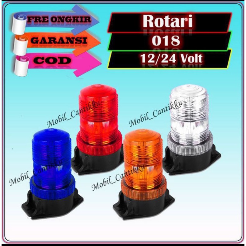 Jual Lampu Rotary Rotari Forklift 018 Variasi Warning Safety Light Led ...