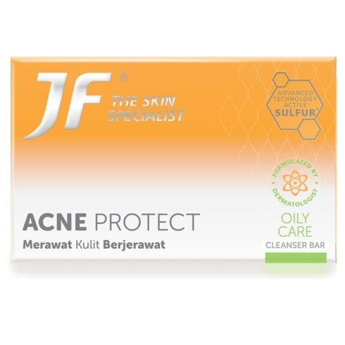 Jual JF Sulfur Acne Protect 90gr Oily Care | Shopee Indonesia