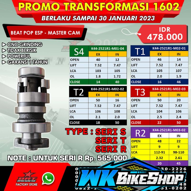 Jual NOKEN AS BRT BEAT POP SCOOPY ESP VARIO 110 BEAT STREET ( STATER HALUS ) ( S4 / S8 / T1 / T2 ...