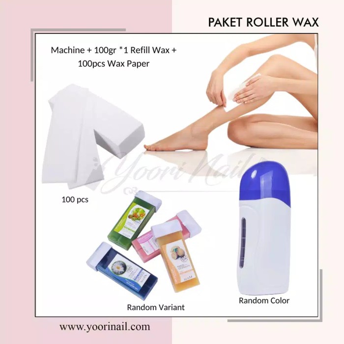 Jual Waxing Package Single Roller Wax Heater Waxing Set - Juallakulaku ...