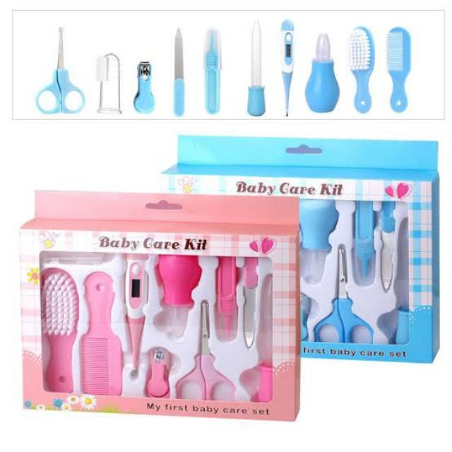 Jual Alat Kebersihan Anak dan Bayi / Baby Care Kit isi 10/ Termometer ...