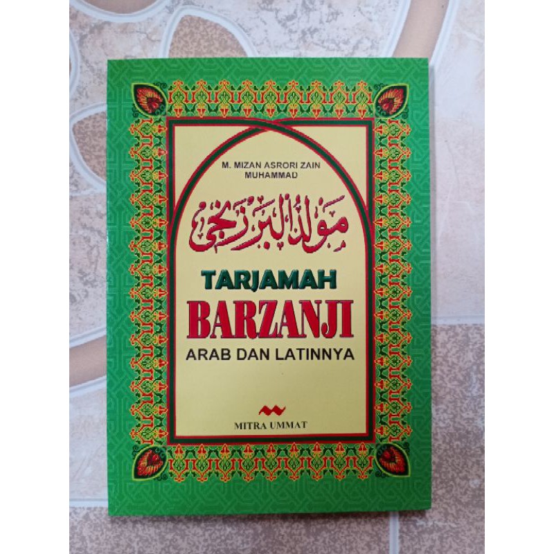 Jual terjemah Al Barzanji Arab dan Latin kitab Al Berzanji Terjemah Indonesia A5 kitab Majmu ...