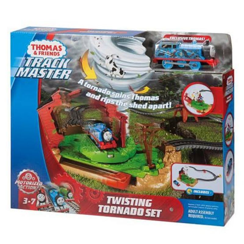Jual thomas and friends track master Twisting Tornado set | Shopee ...