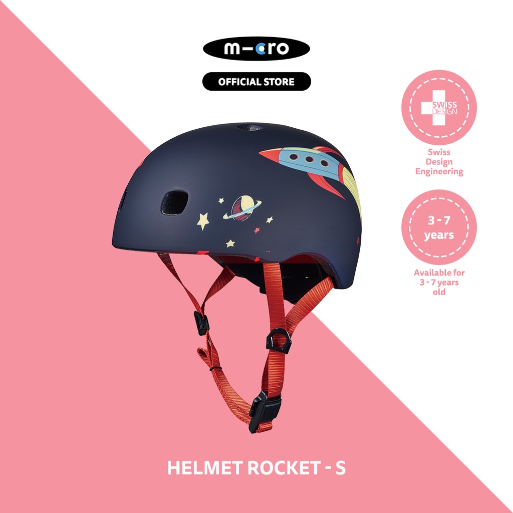 Jual Micro Helmet Rocket - Helm Anak Motif Roket | Shopee Indonesia
