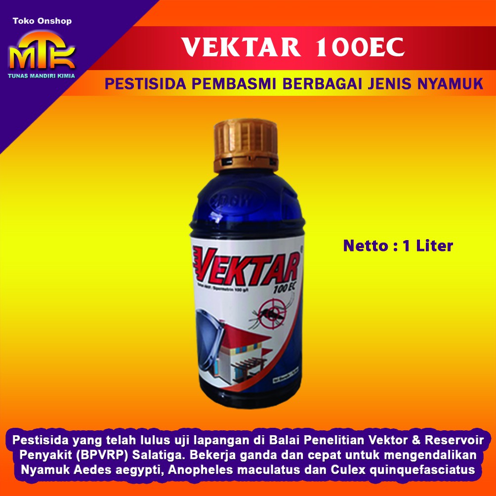 Jual VEKTAR 100 EC Mempunyai Aksi Ganda Dalam Mengendalikan Nyamuk Dan ...