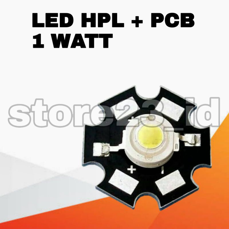 Jual LED HPL 1W / LED HPL UV / LED HPL / LED HPL + PCB / LED HPL 1 W ...