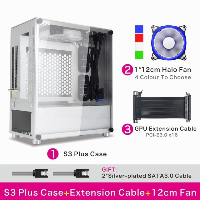 Jual Metal Fish S3 Plus Gaming Case ITX | Shopee Indonesia